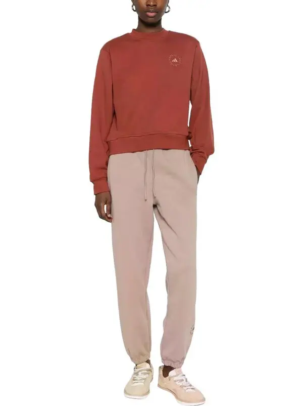 Adidas By Stella McCartney Logo-detail Sweatshirt - Red
