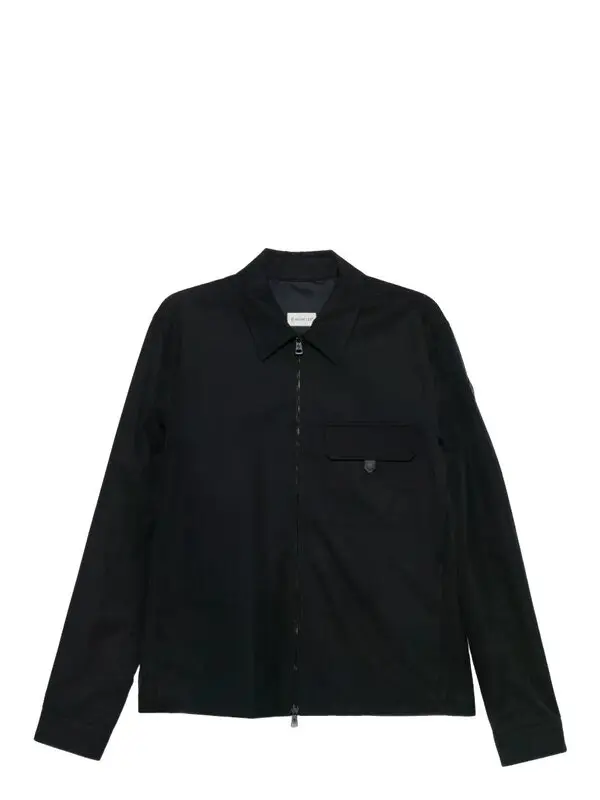 Moncler Chest Pocket Zip Jacket - Blue