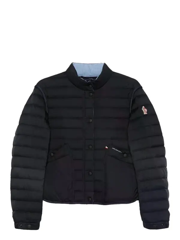 Moncler Madulains Button Quilted Jacket - Blue