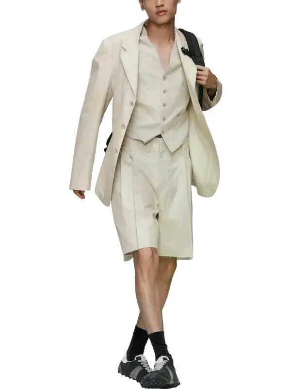 MAISON MARGIELA Pocket Cotton Jacket - Neutrals