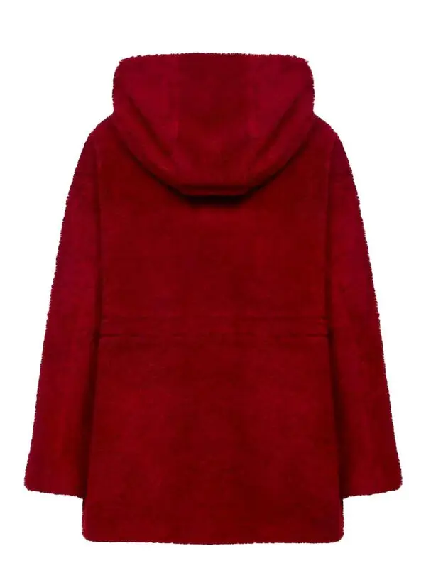 Max Mara Virgin Wool-blend Coat - Red