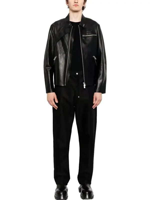 Rick Owens Press-stud Straight-leg Trousers - Black
