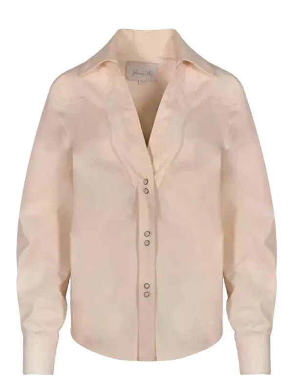 Johanna Ortiz Hacia Puerto V-neck Shirt - Neutrals