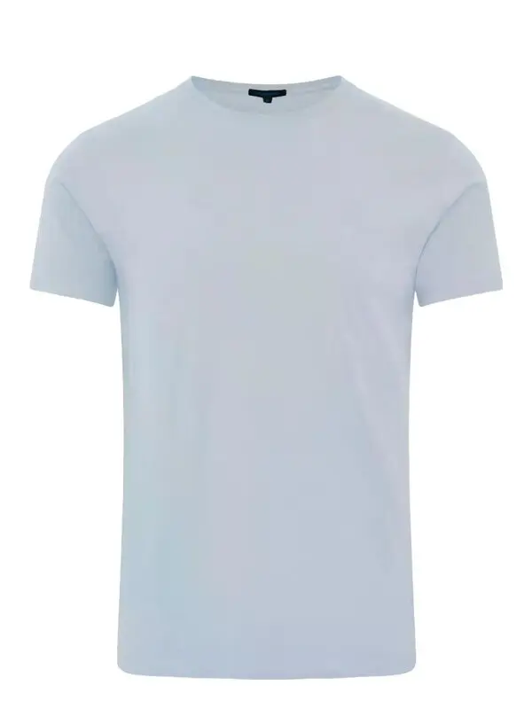 PATRICK ASSARAF Short-sleeve Crew T-shirt - Blue