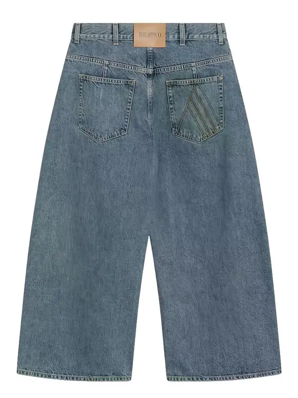 Attico Wide-leg Jeans - Blue