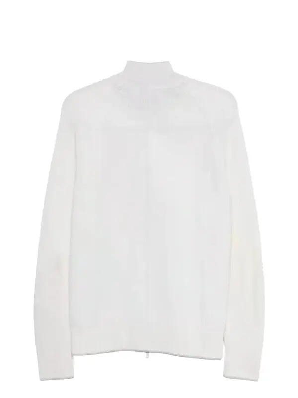 Eleventy Zip-up Cardigan - Neutrals