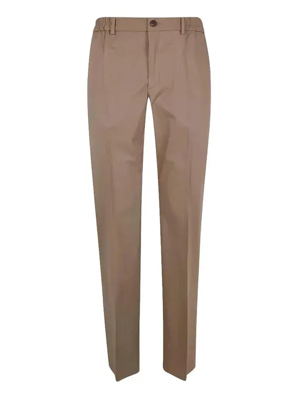Incotex Elasticated Waistband Trousers - Neutrals
