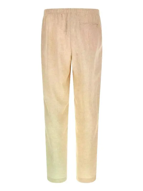 CELLAR DOOR Linen Drawstring Trousers - Neutrals