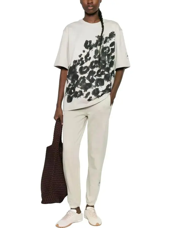 Adidas By Stella McCartney Drawstring Performance Trousers - Neutrals