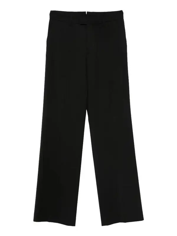 BERWICH Patrizia Belt-loops Trousers - Black