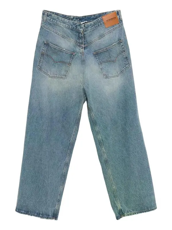 Vetements Distressed Jeans - Blue