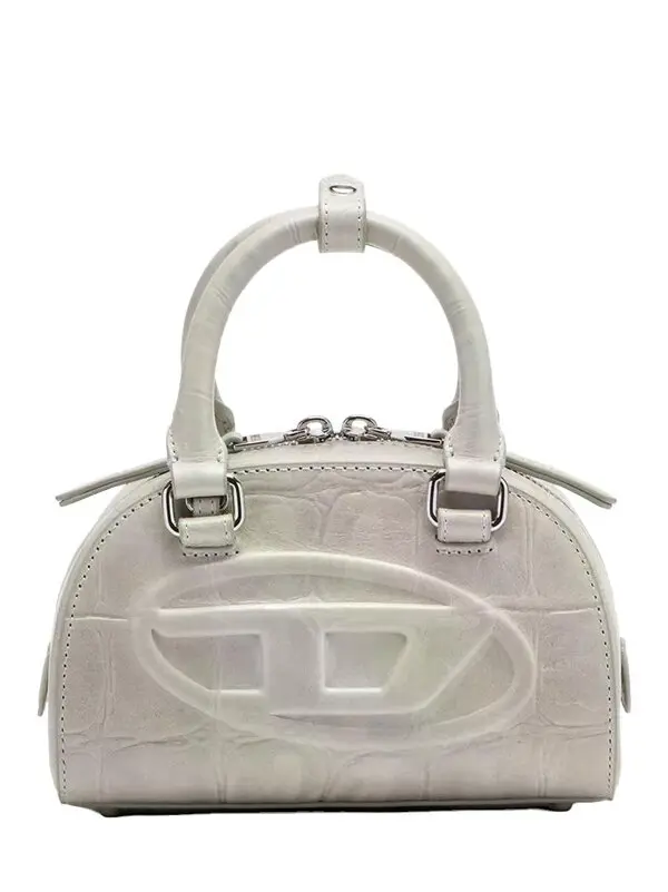 DIESEL® 1dr Dome Cross Body Bag - Grey