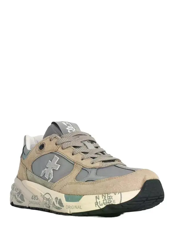 Premiata Mase 6627 Suede-details Sneakers - Neutrals