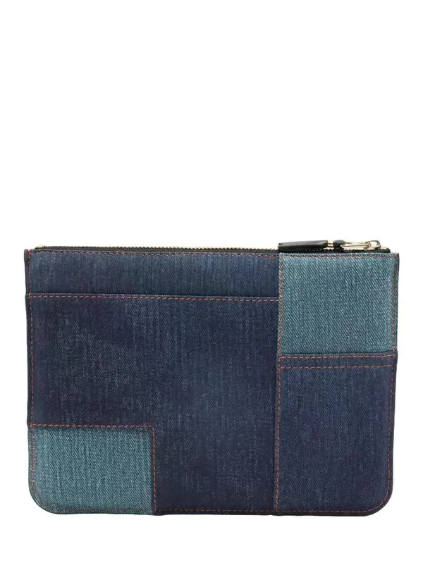 Comme Des Garçons Denim Pouch - Blue