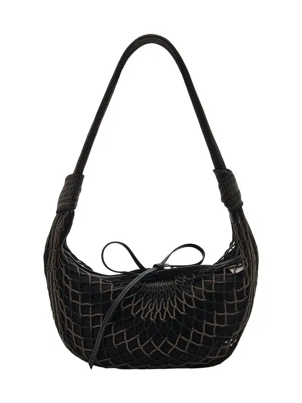 LEMAIRE X Filt Croissant Net Bag - Multi