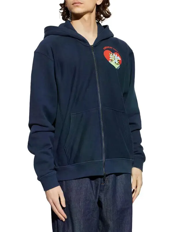 Kenzo Cartoon Hoodie Jacket - Blue