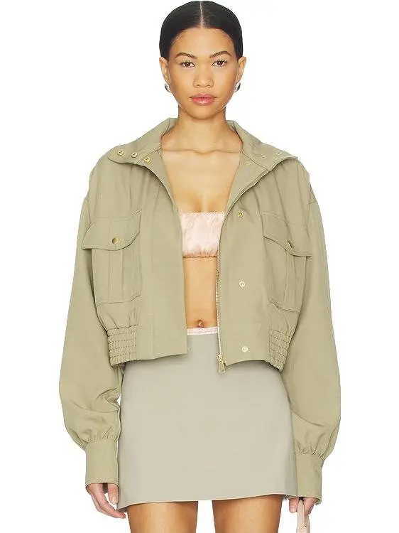 ALL THE WAYS Amadee Jacket In . Also - Olive