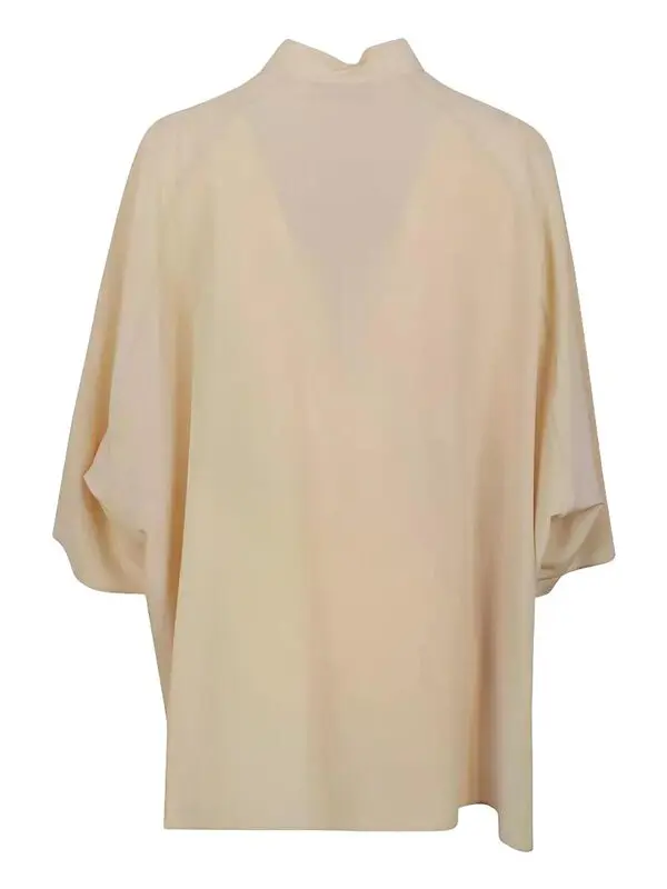 GIANLUCA CAPANNOLO Stand-collar Top - Neutrals
