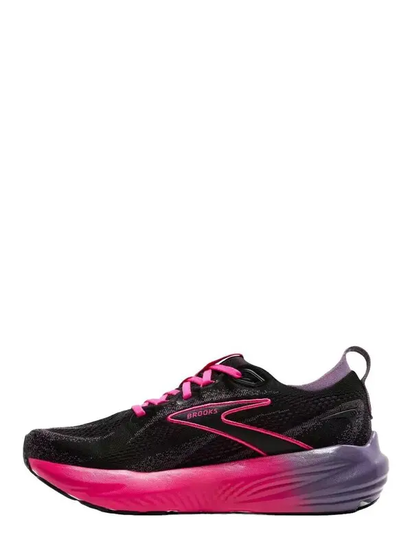 Brooks Glycerin 22 Fuchsia Logo Sneakers - Black