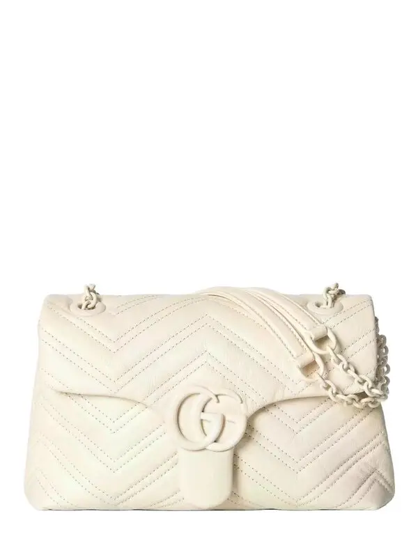Gucci Small Logo-plaque Cross-body Bag - Neutrals