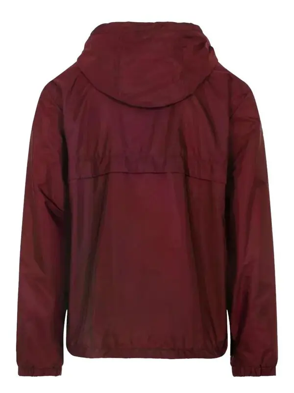 Moncler Nidge Hooded Zip-fastening Jacket - Red