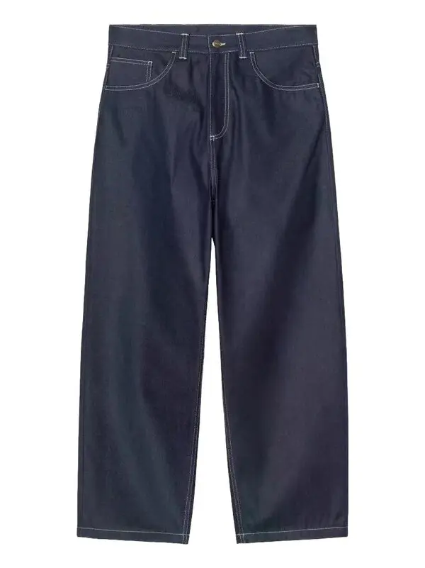 Carhartt Work In Progress Loose-fit Brandon Trousers - Blue