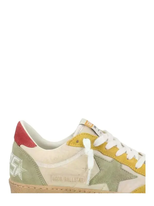 GOLDEN GOOSE Ballstar Appliqué Sneakers - Neutrals