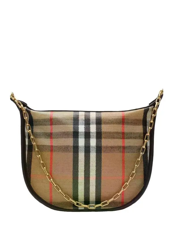 Burberry Mini Highlands Chain Bag - Neutrals