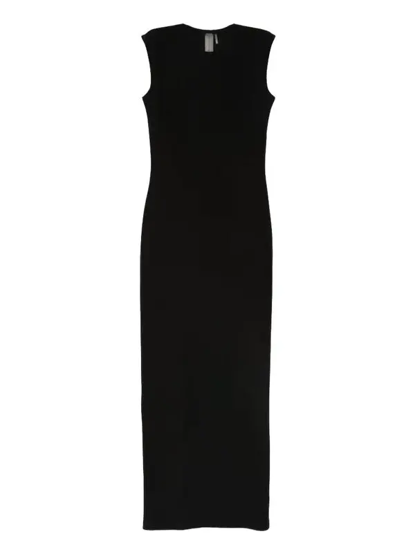 Norma Kamali Sleeveless Maxi Dress - Black