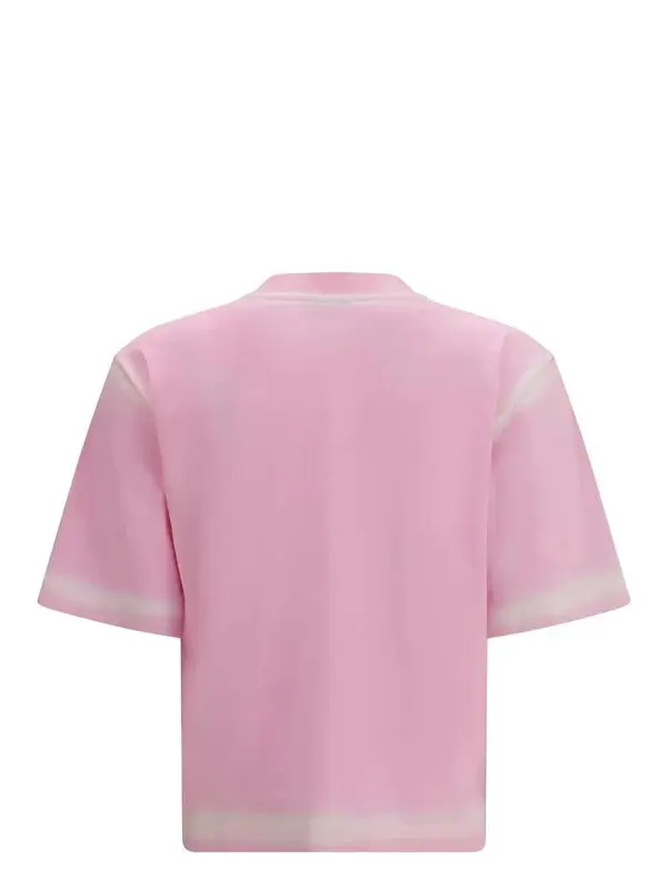 Off-White Spray Off Stamp Boxy T-shirt - Pink
