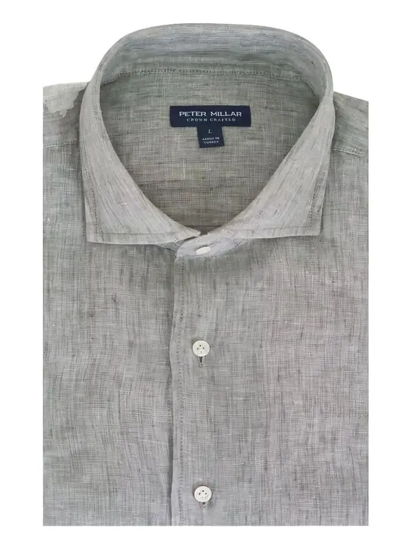 Peter Millar Astino Button-fastening Shirt - Grey