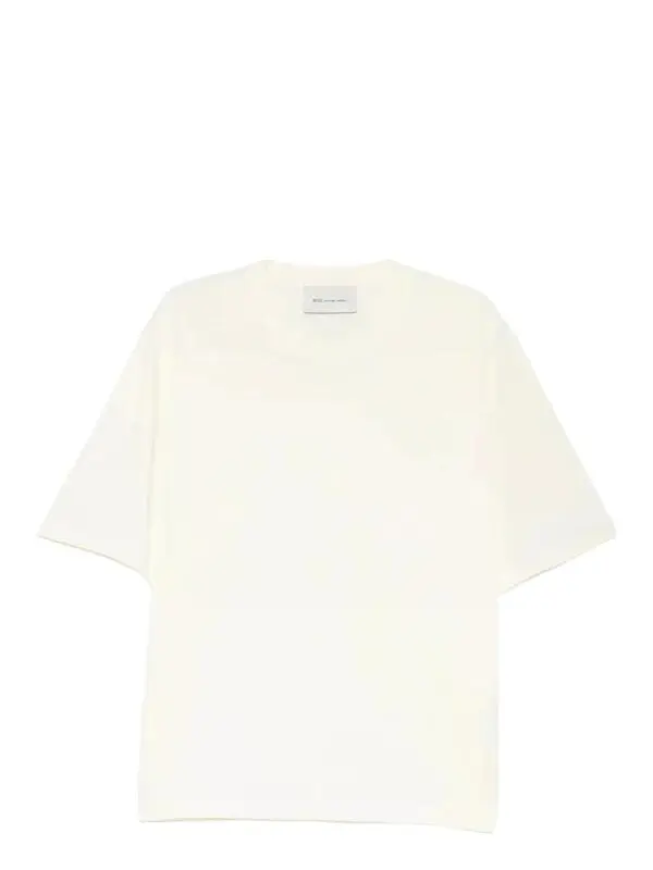 AMI Paris De Coeur' Cotton T-shirt - Neutrals