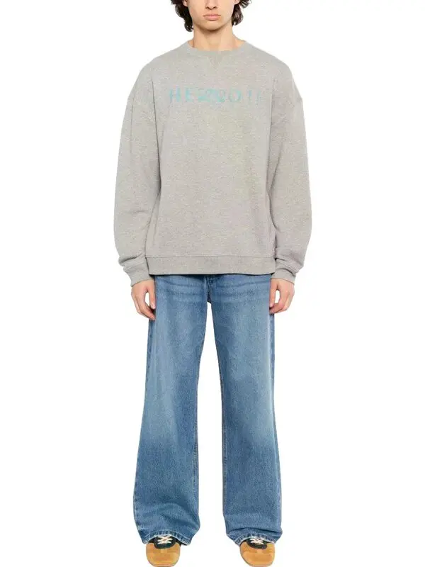 Loewe Logo-print Sweatshirt - Grey