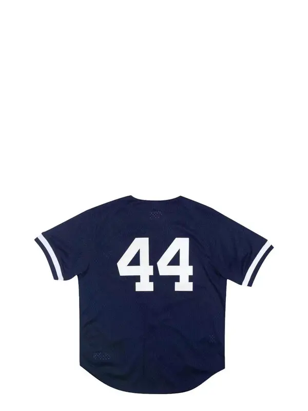 Mitchell & Ness Reggie Jackson 1997 New York Yankees Baseball Shirt - Blue