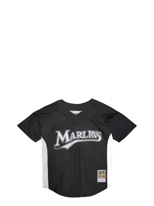 Mitchell & Ness 2007 Florida Marlins Baseball Jersey - Black