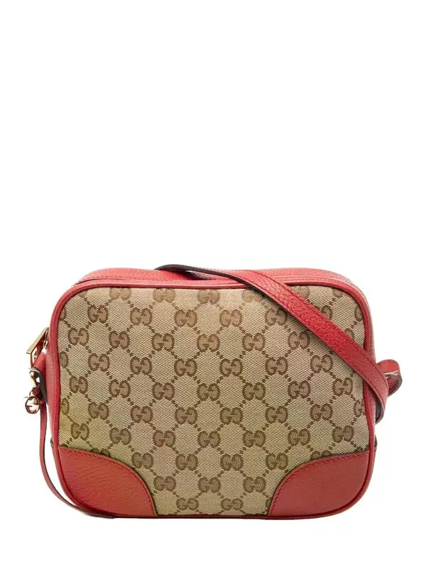 Gucci Gg Canvas Bree Crossbody Bag - Brown
