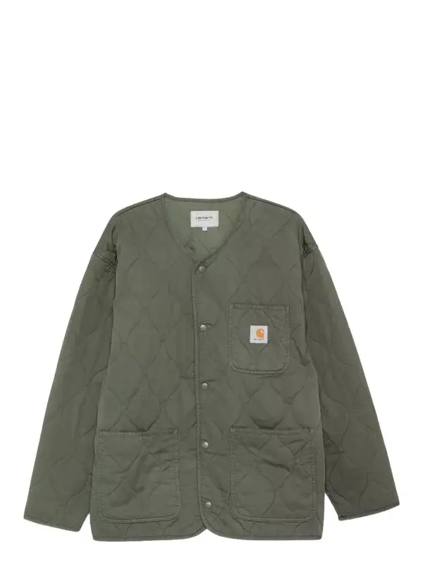 Carhartt Work In Progress Skyton Liner Quilted Pocket Jacket - Green