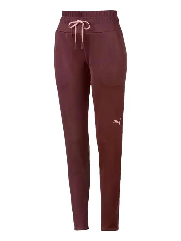 PUMA Logo Detail Track Pants - Red