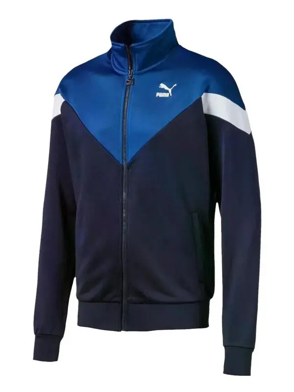 PUMA Iconic Mcs Zip Sweatshirt - Blue