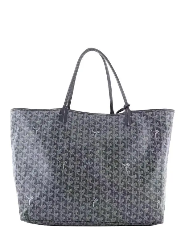 Goyard Saint Louis Coated Canvas Gm Tote Bag - Grey