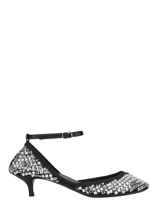 Christopher Esber Embellished Minette Mary Jane Heeled Sandals - Black