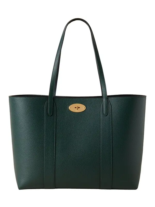 Mulberry Bayswater Leather Tote Bag - Green