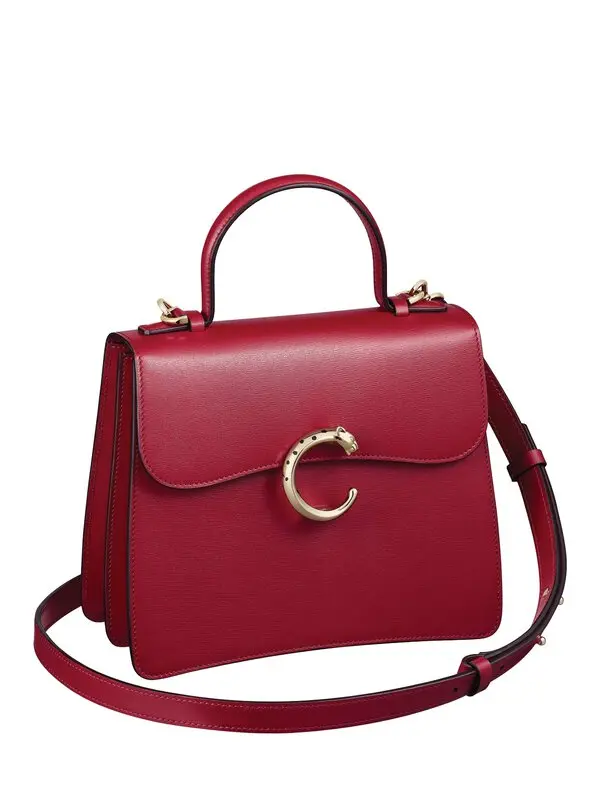 Cartier Panthère De Top-handle Bag - Red