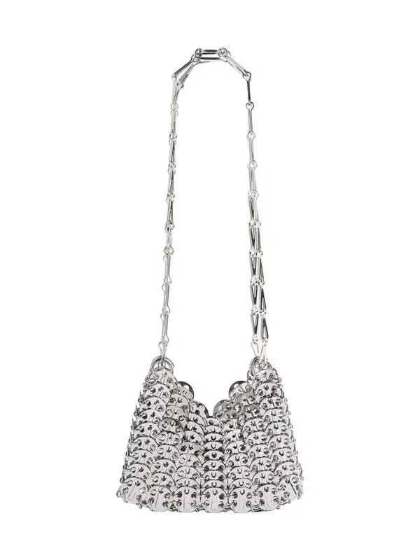 Rabanne Chainmail Nano Bag - Silver
