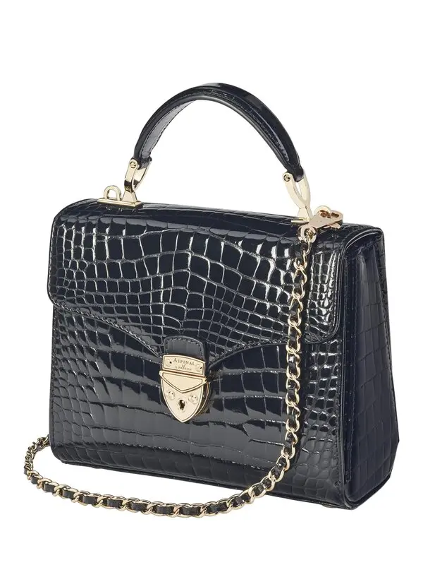 ASPINAL OF LONDON Mayfair Top-handle Bag - Black