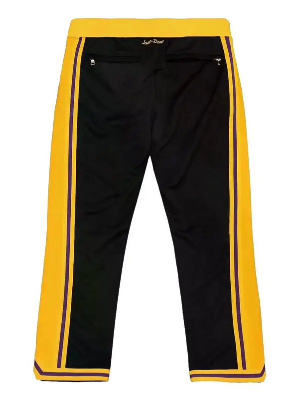 Mitchell & Ness X Just Don Los Angeles Lakers Track Pants - Black