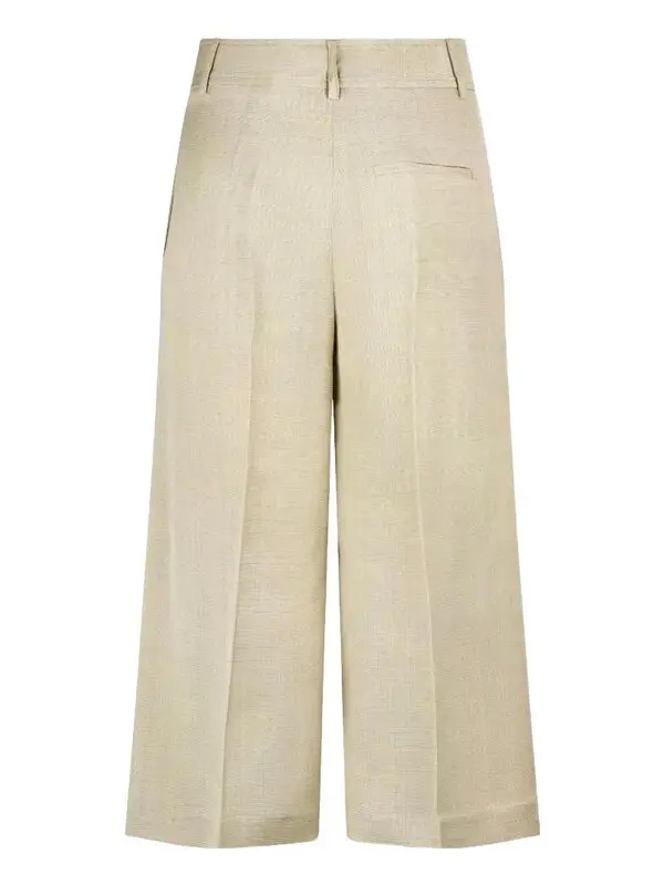 FORTE_FORTE Belt-loops Pants - Neutrals