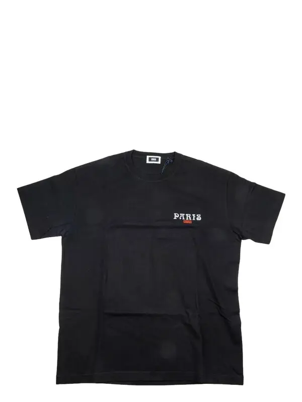 Kith Eiffel-cafe Logo T-shirt - Black
