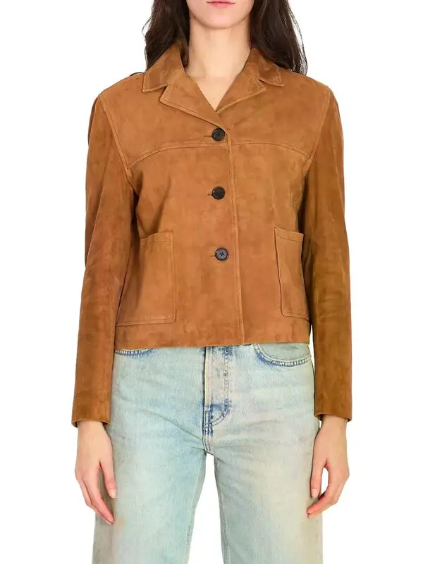 ARMA Suede Jacket - Brown