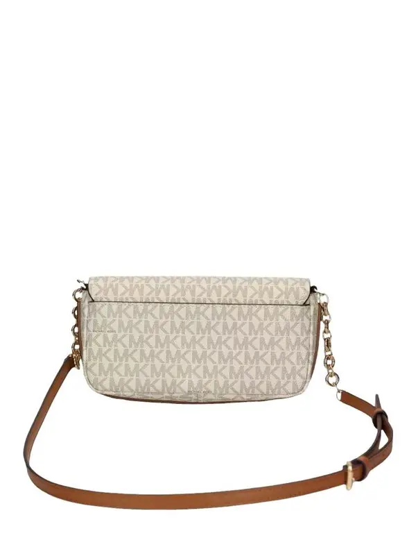 Michael Kors Small Nolita Logo Cross Body Bag - Neutrals